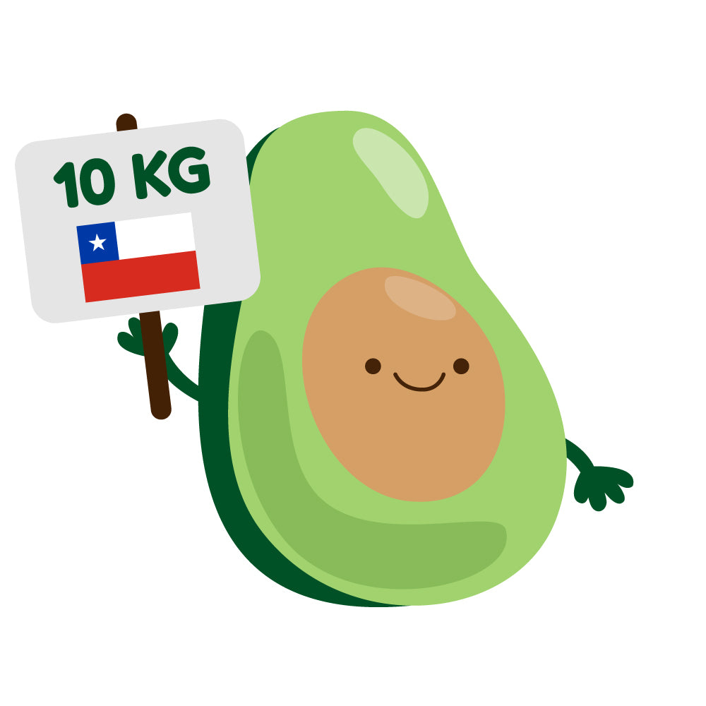 Palta Hass Chilena 10 kg | El Weón de las Paltas